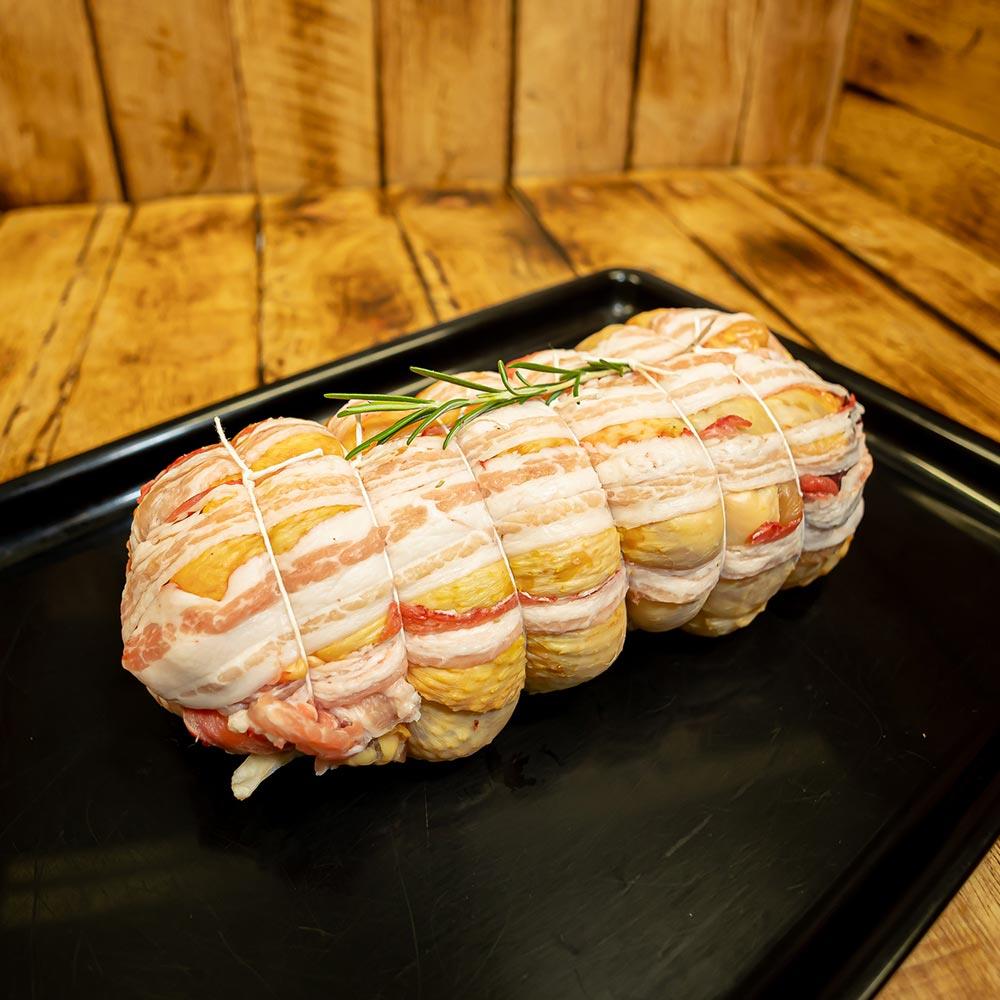 Rotolo di Pollo Ripieno Disossato 1,5 Kg | Vari gusti